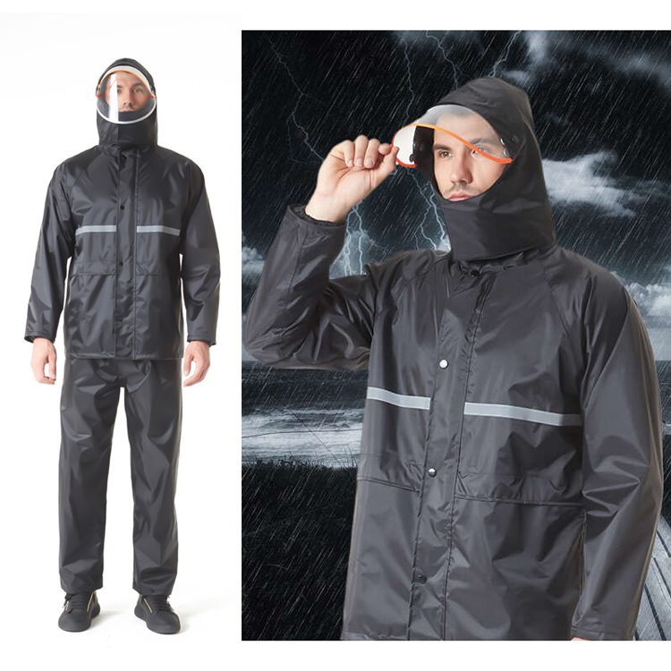 Motorcycle waterproof work raincoat with pants